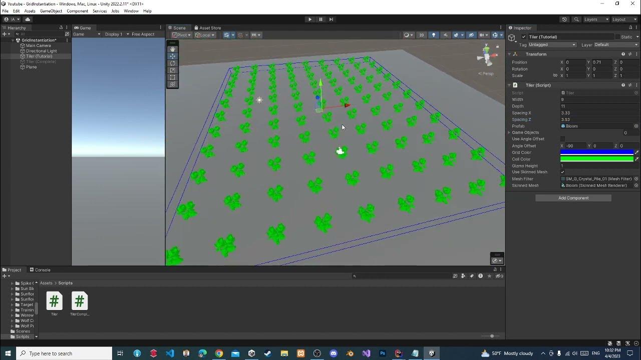 Drawing Gizmos in Unity to preview runtime instantiation - YouTube