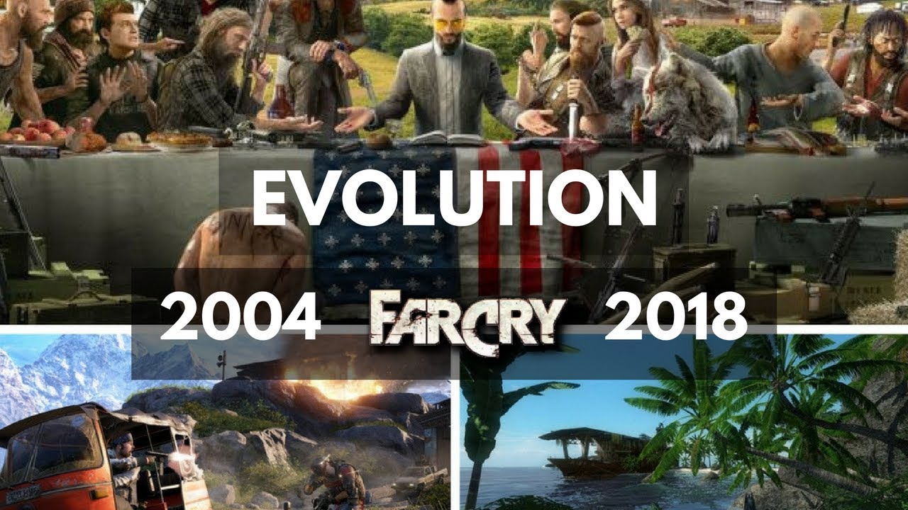 Evolution of FAR CRY Games 2004-2018 - YouTube