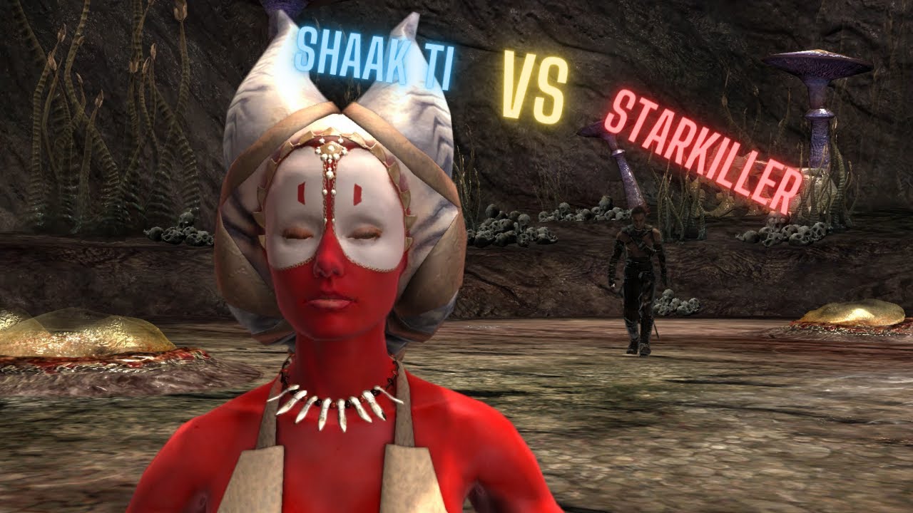 Shaak Ti VS Starkiller - YouTube