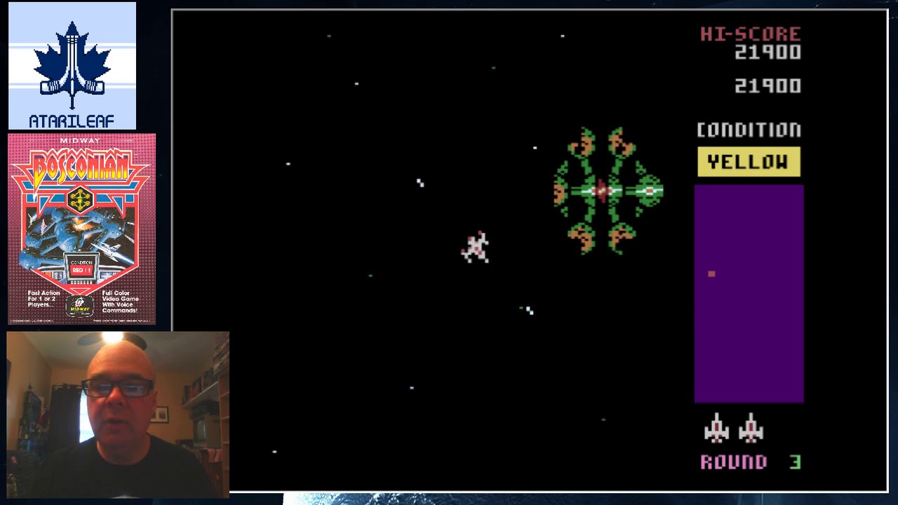 Bosconian [Atari XL/XE Homebrew] Gameplay - YouTube