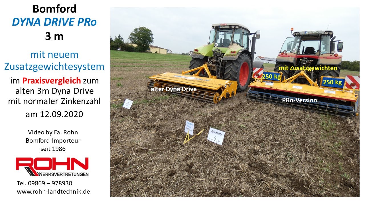 Dyna Drive PRo im Praxisvergleich mit Standard Dyna Drive - YouTube