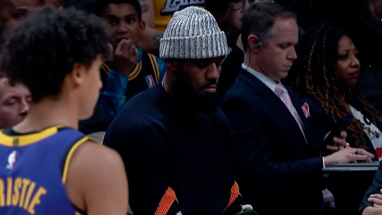 Lakers lose 10+ tonight and make LeBron James look depressed vs nuggets ...