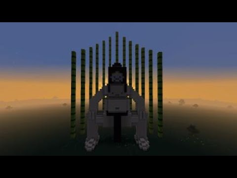 Minecraft - The Sumo wrestler statue! - YouTube