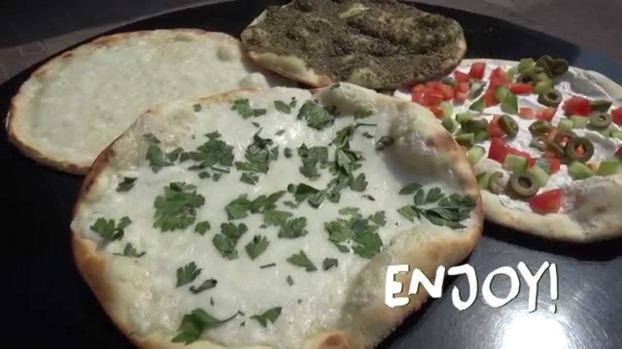 How to make Delecious Manakish- Arabic recipe - YouTube