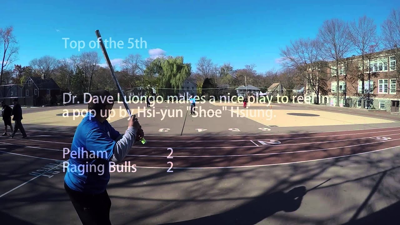 Major League Stickball 11/14/15 Pelham at Bulls Game 1 - YouTube