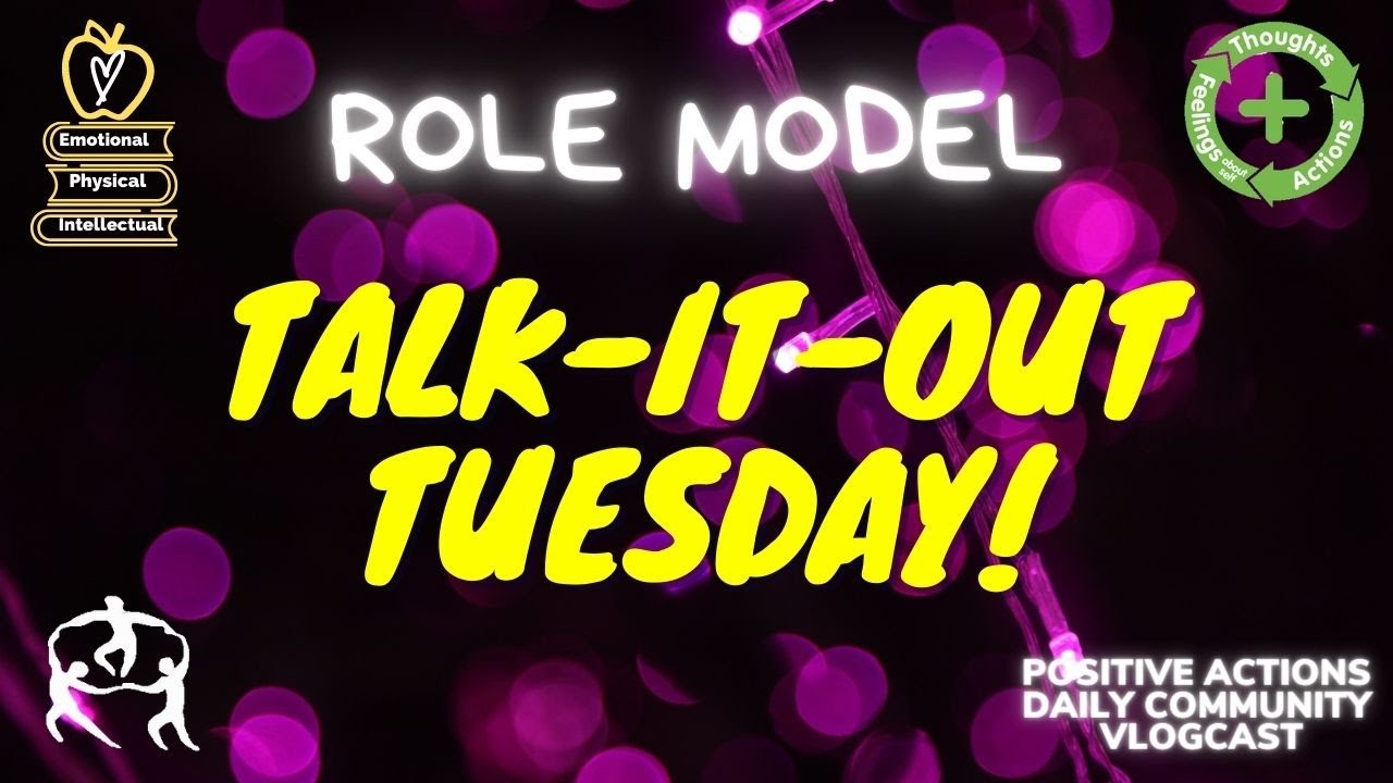😊 Talk It Out Tuesday, WK 17, Racw & Diversity 🌈 Role Model for Jan. 12 ...