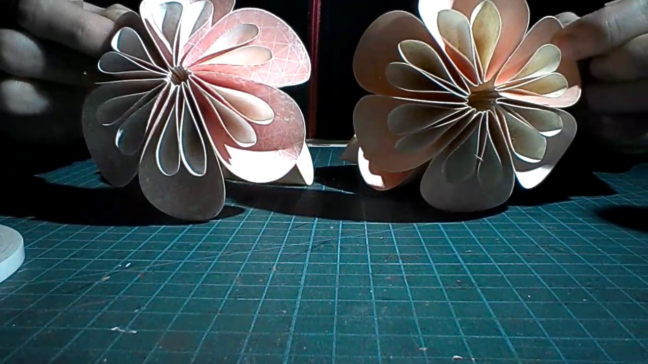 Kusudama Flower Ball Tutorial - YouTube