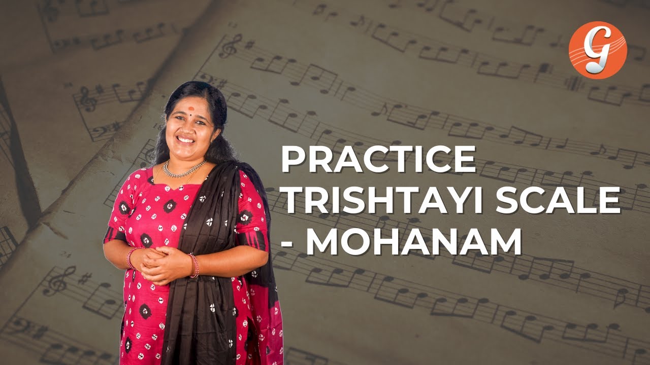 Practice Tisram of Mohanam Varnam 🎶 | Tristhayi Vocal Warm-up ...