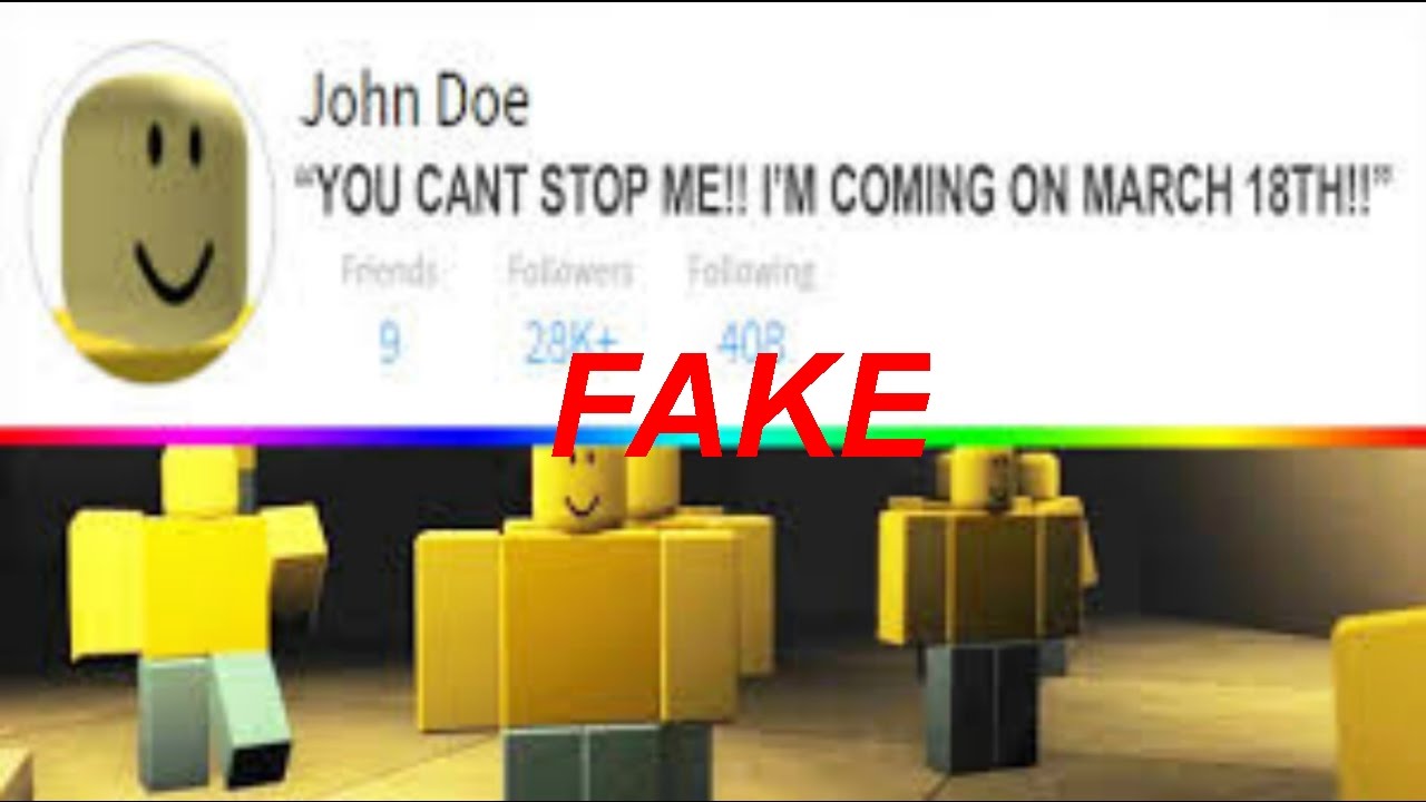The Truth About John Doe Roblox Youtube