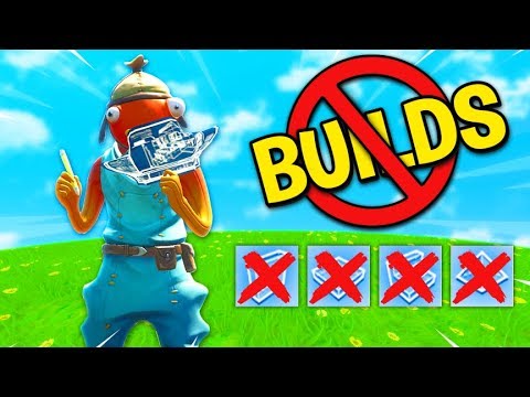 the NO BUILDING challenge in FORTNITE... - YouTube