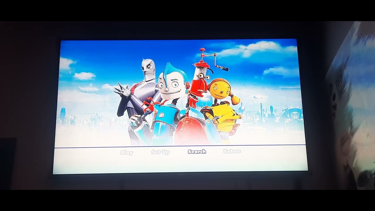 Robots 2013 UK Blu-ray Menu Walkthrough - YouTube