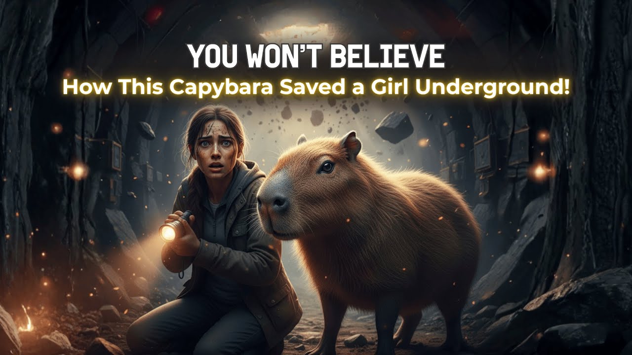 You Won’t Believe How This Capybara Saved a Girl Underground! - YouTube