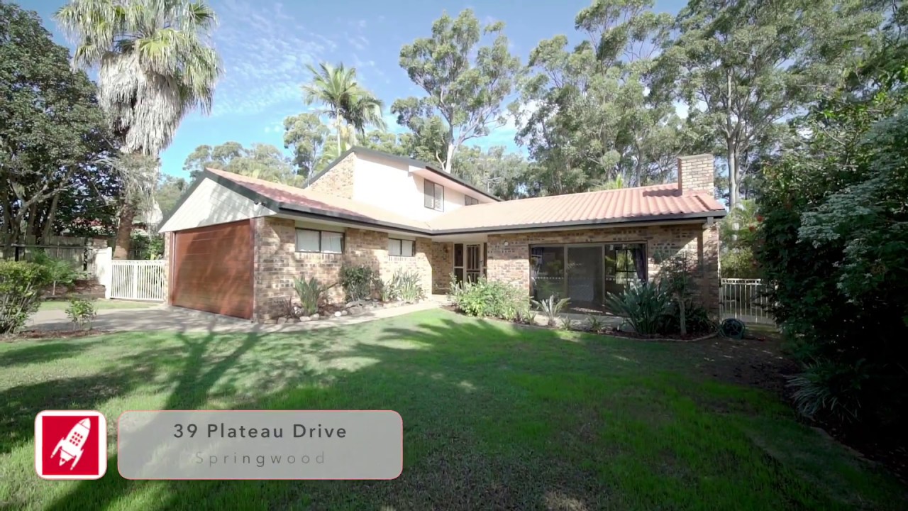Real Estate Video Production - 39 Plateau Dr Springwood QLD 4127 - YouTube
