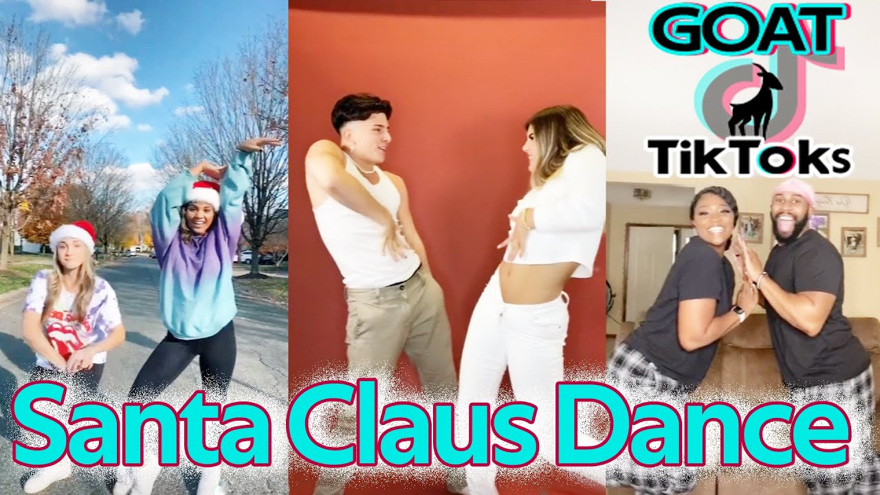 Here Comes Santa Claus TikTok Dance Challenge Compilation - YouTube