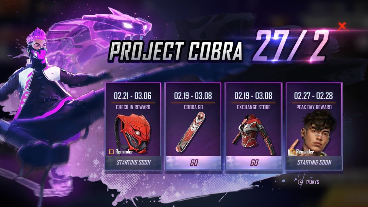 COBRA GO EVENT EXPLAIN VIDEO 😘 - YouTube