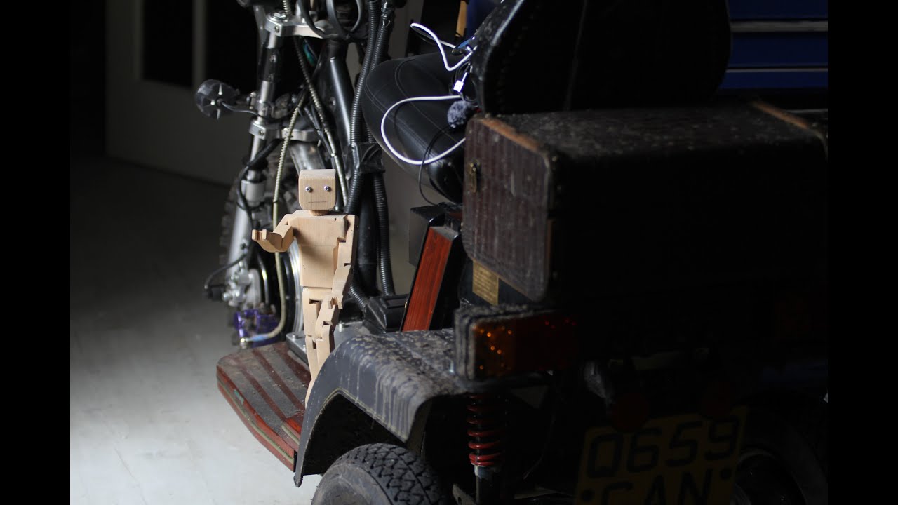 Homemade Mobility Scooter - Wood-E .. Come on Wood-E, Lets go party ...