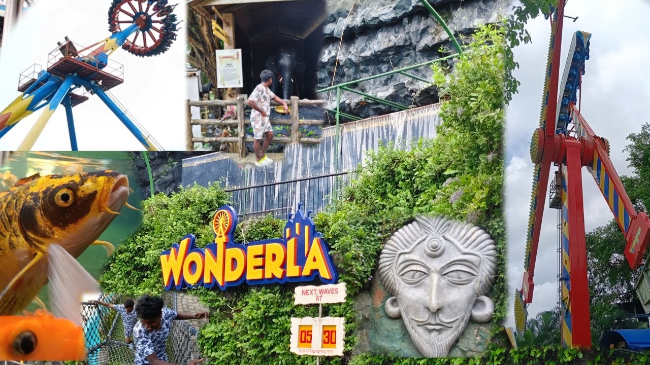 Wonderla Vlog 🎡 | Land rides 🤯 | Fun + Thrill Ride Moments 🎢 | wonderla ...