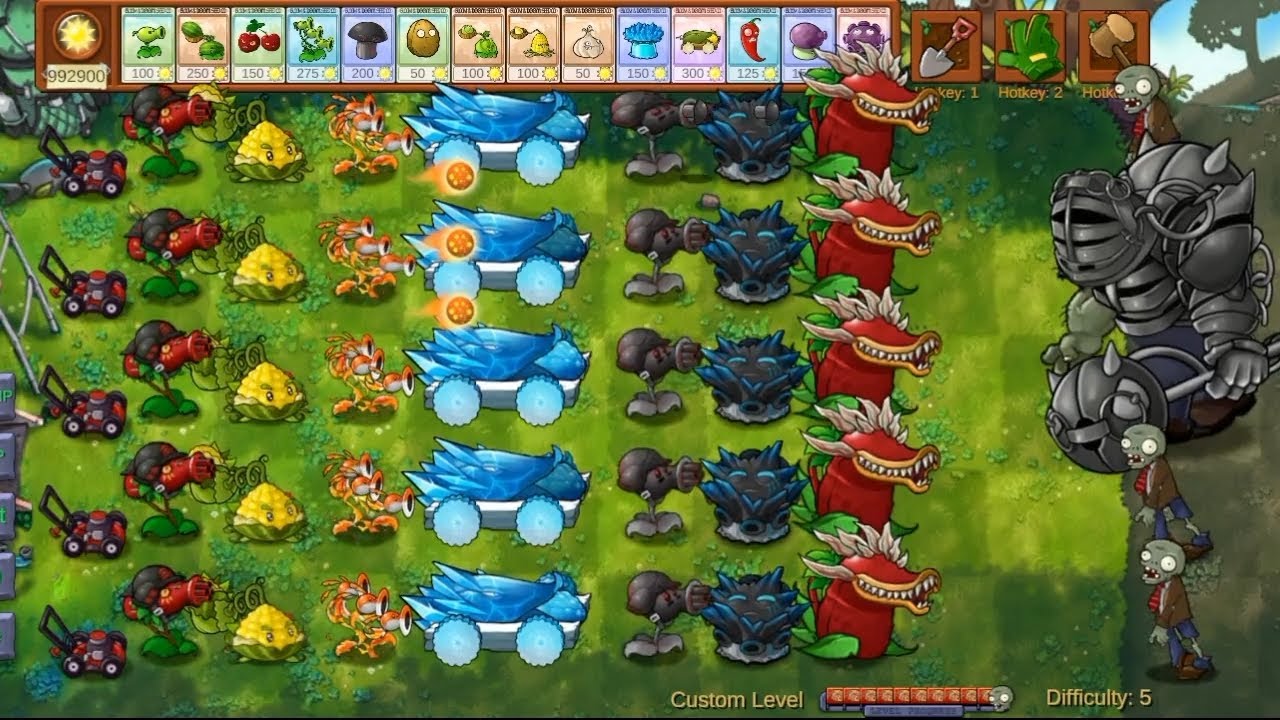 Powerful Ultimate Fusions against Titan Gargantuars -PvZ Fusion 1080p ...