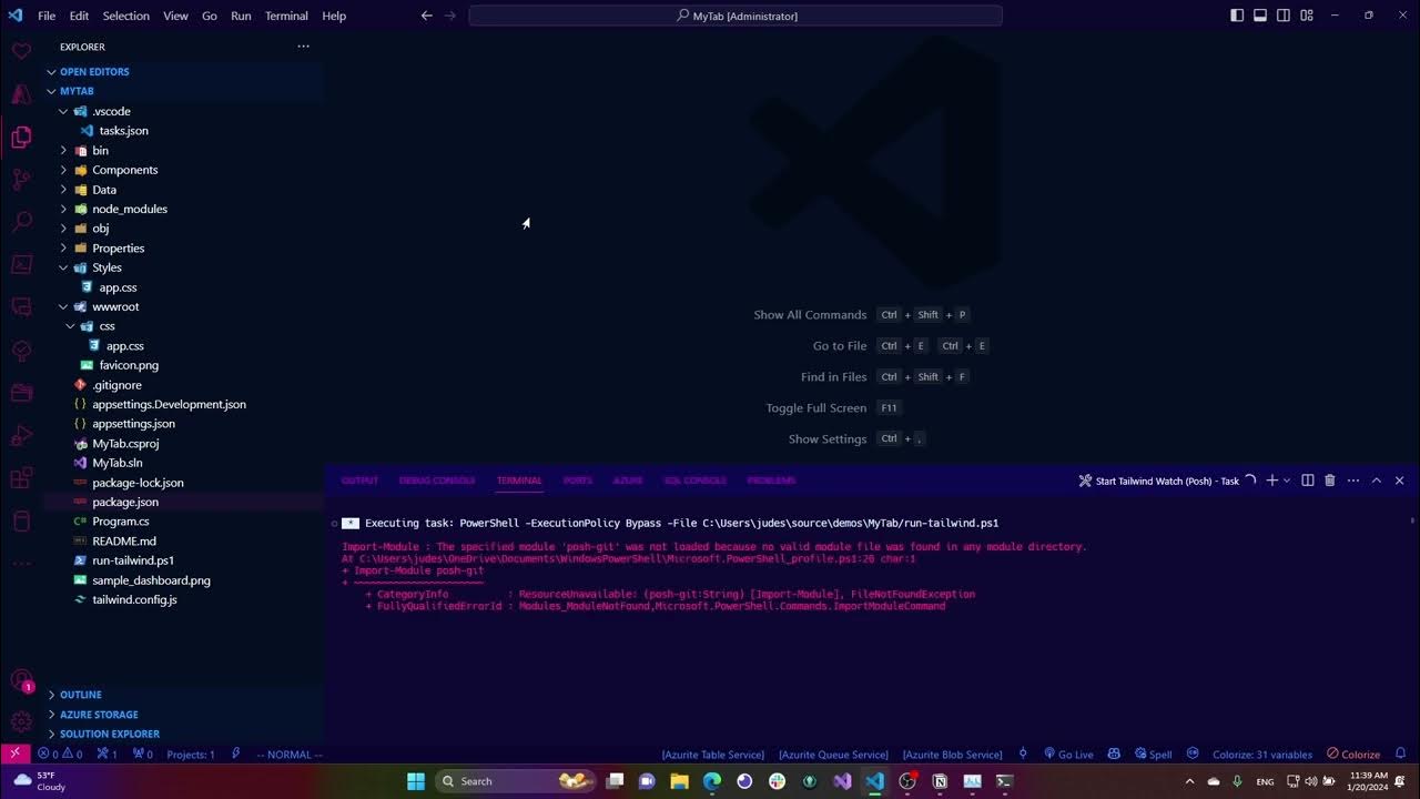 🔥 Get started fast with TailwindCSS + Azure + Blazor (.NET 8)! 🔥 - YouTube