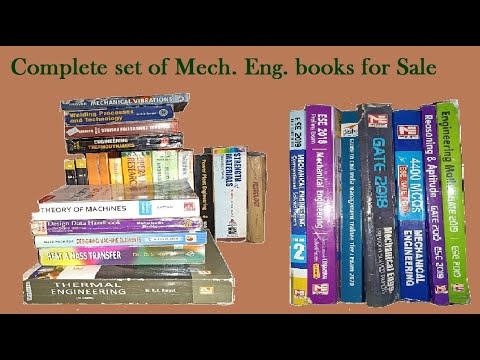 Complete Books and Notes set for Mechanical Engineering Student - YouTube