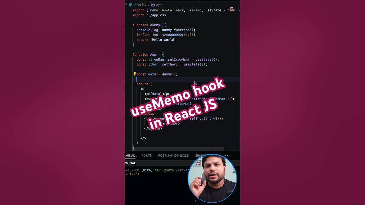 Usememo Hook In React Js Most Asked Interview Questions In React Js Reactjs Codingbuddha