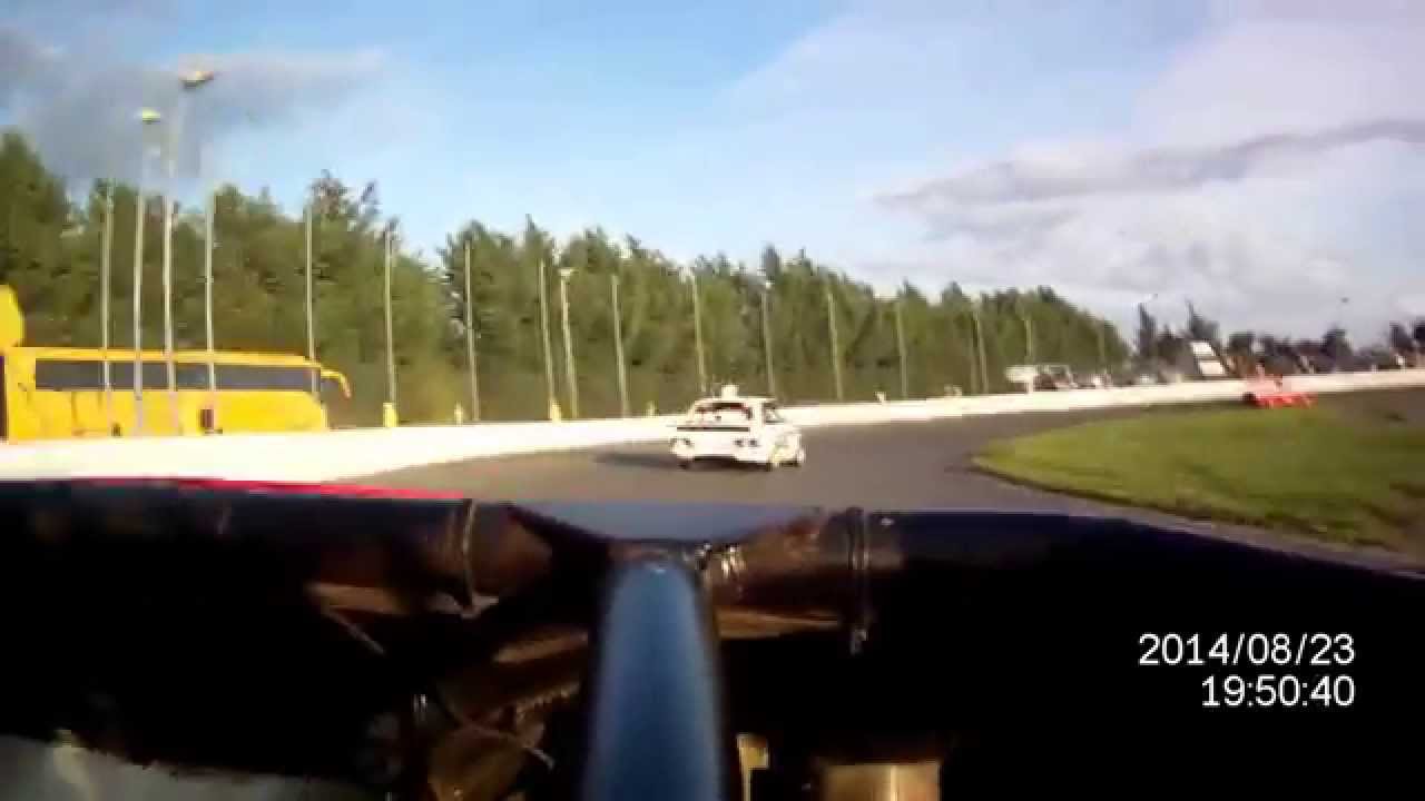 Classic Hot Rods at Tipperary Raceway heat 2 part 1 - YouTube