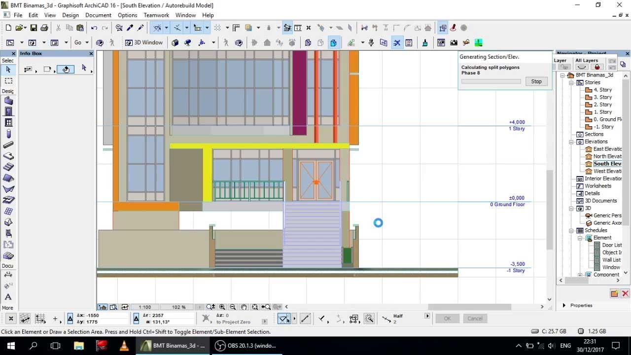 Floor plan setting: insert, delete or edit story on ArchiCad - YouTube