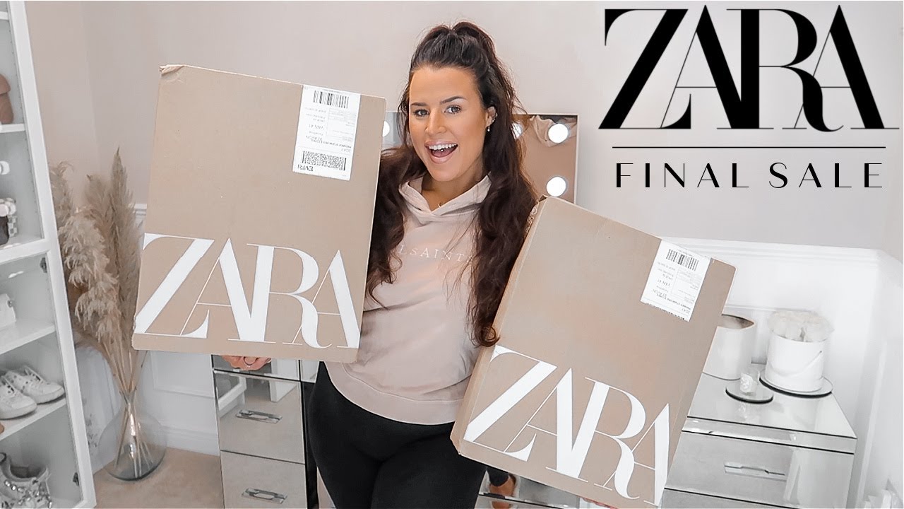 ZARA HUGE FINAL SALE HAUL | 77% OFF TRY-ON JANAURY HAUL! - YouTube