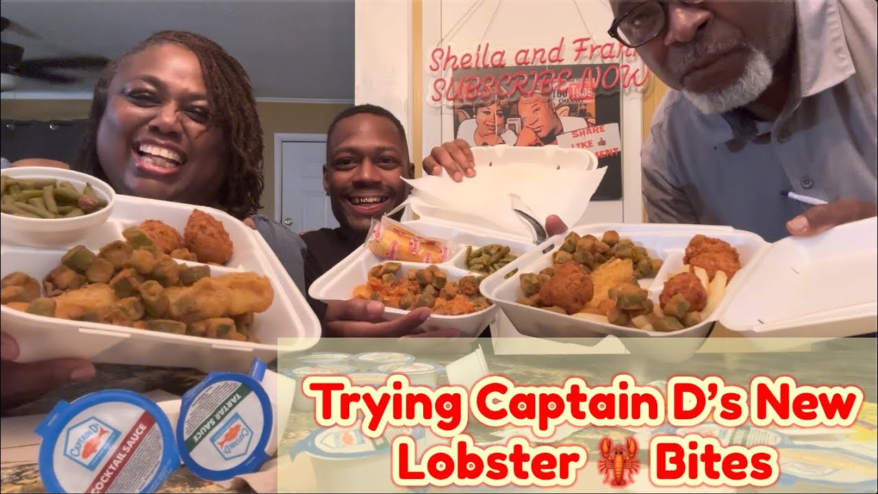 Trying Captain D’s New Lobster 🦞 Bites - YouTube