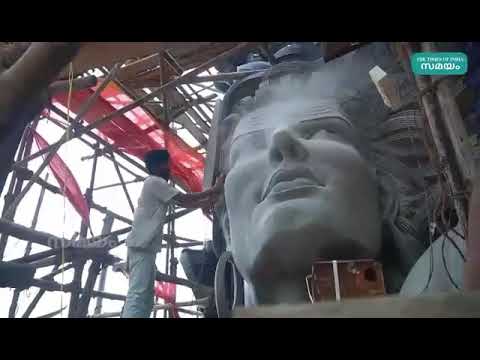 Aazhimala Mahadev  AAZHIMALA SIVA STATUE | TALLEST SIVA  SCULPTURE IN KERALA | AZHIMALA SIVA TEMPLE