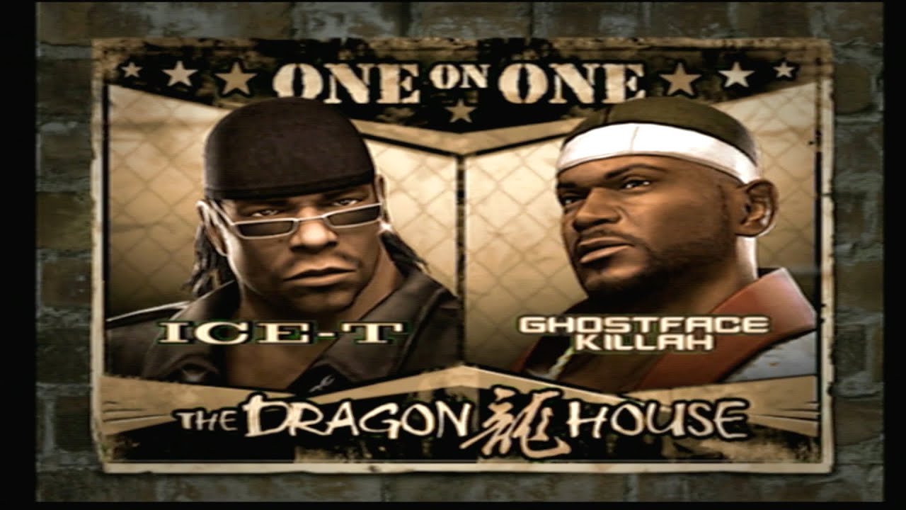 ICE-T VS GHOSTFACE KILLAH [Def Jam Fight For NY] PS2 - YouTube