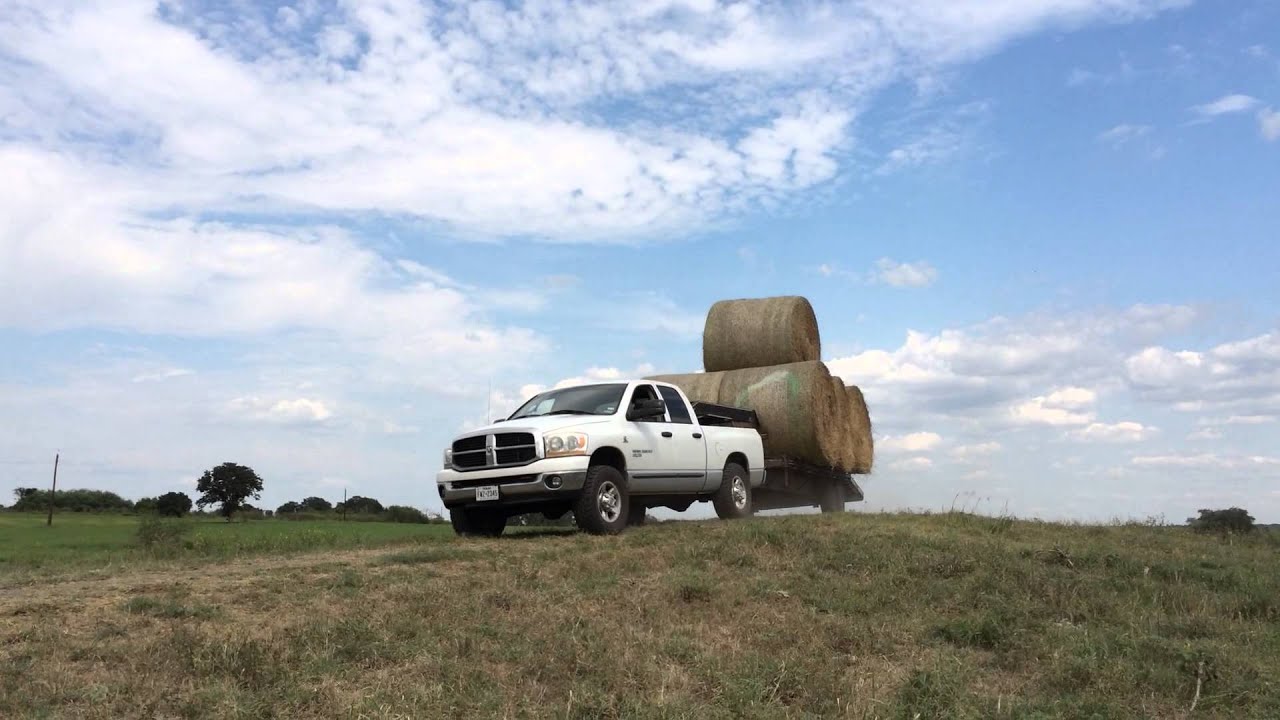 4&IN Custom Hay Hauling - DeWitt County, Texas - YouTube