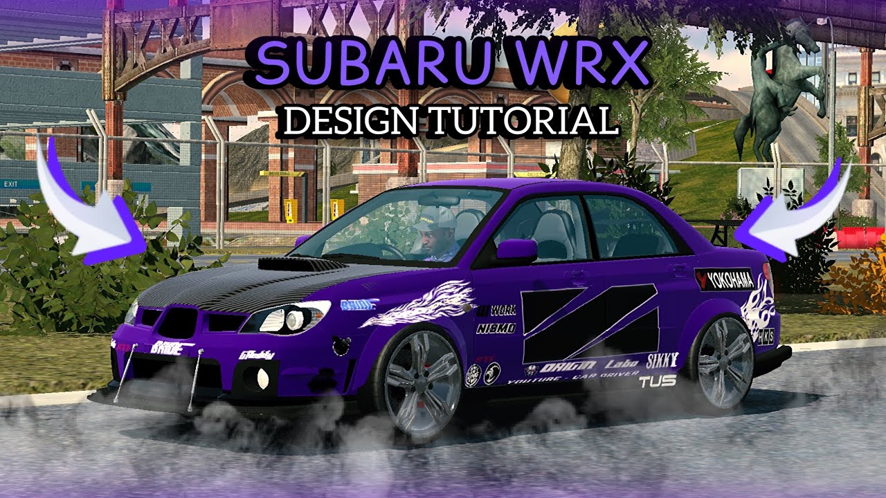 SIMPLY & LIVERY DESIGN TUTORIAL FOR SUBARU WRX | CAR PARKING ...