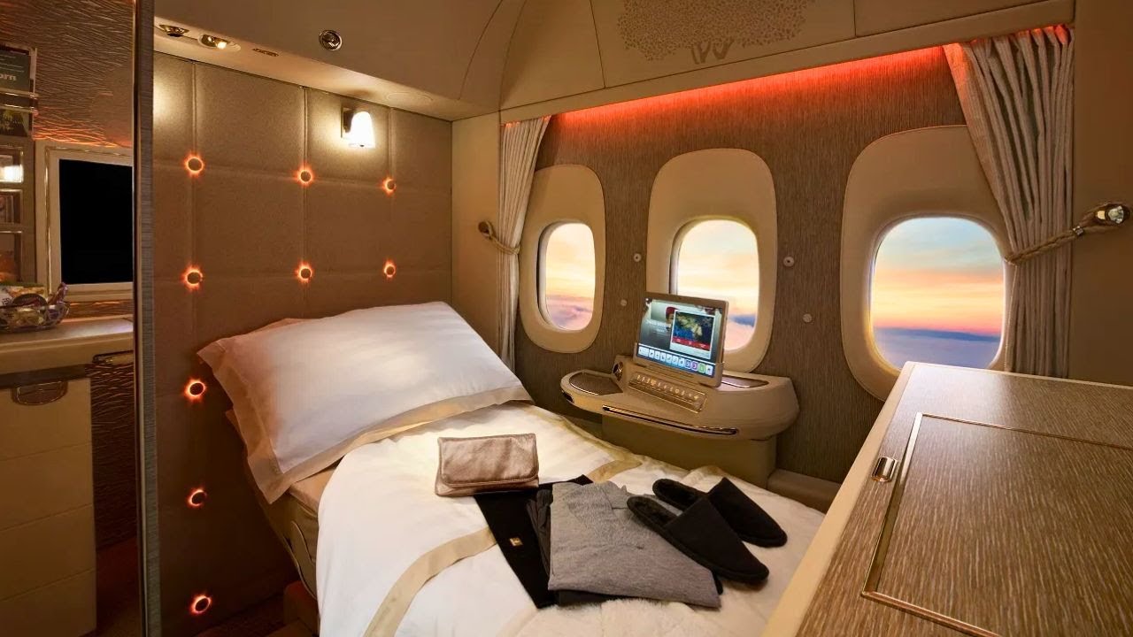 Top 10 First Class Airlines - YouTube