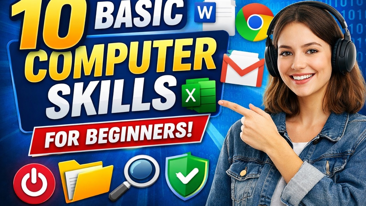 Basic Computer Skills - YouTube