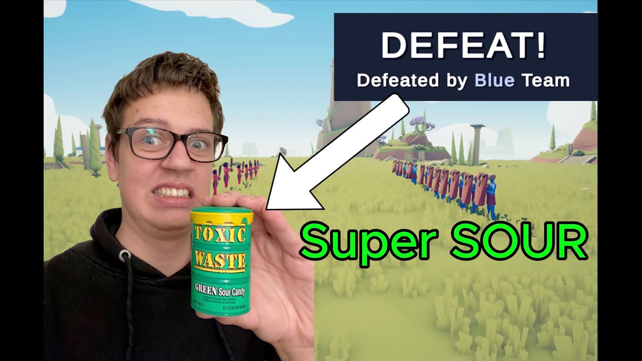 LOSE in TABS = SUPER SOUR candy | TABS part 23 - YouTube