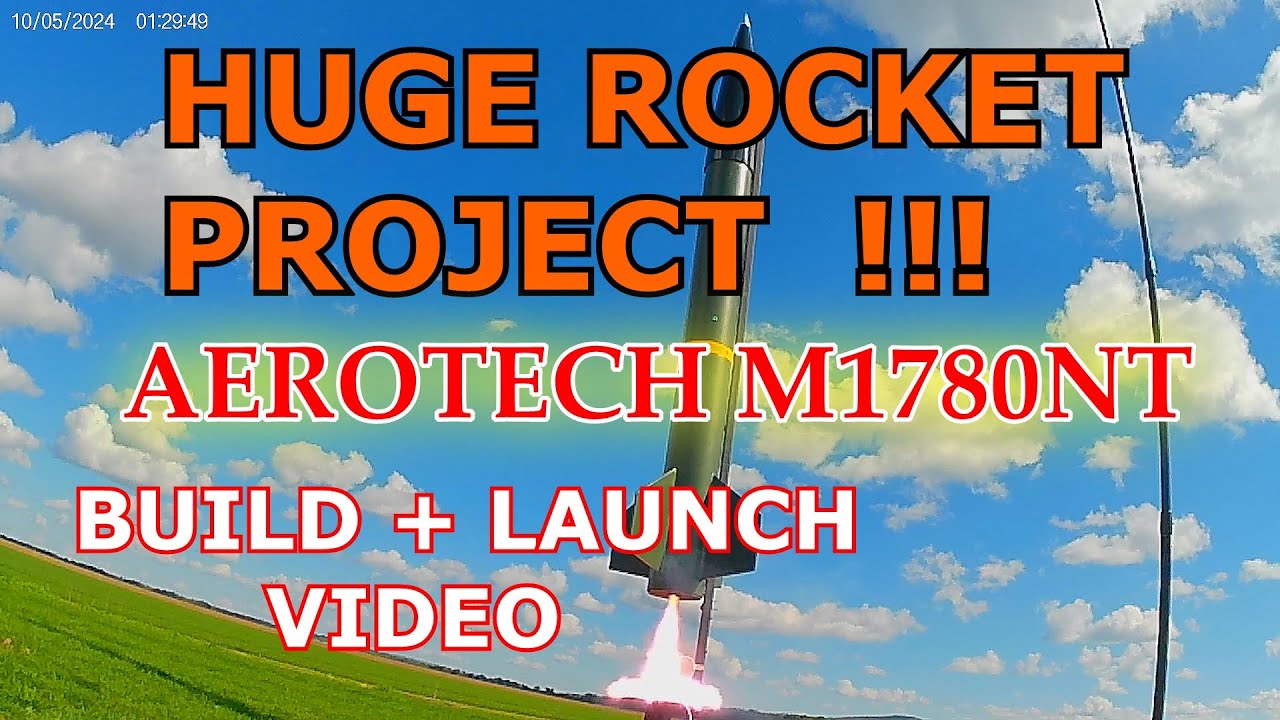 The HUGE Big Mo Fo Rocket Project !! Aerotech M1780NT - YouTube