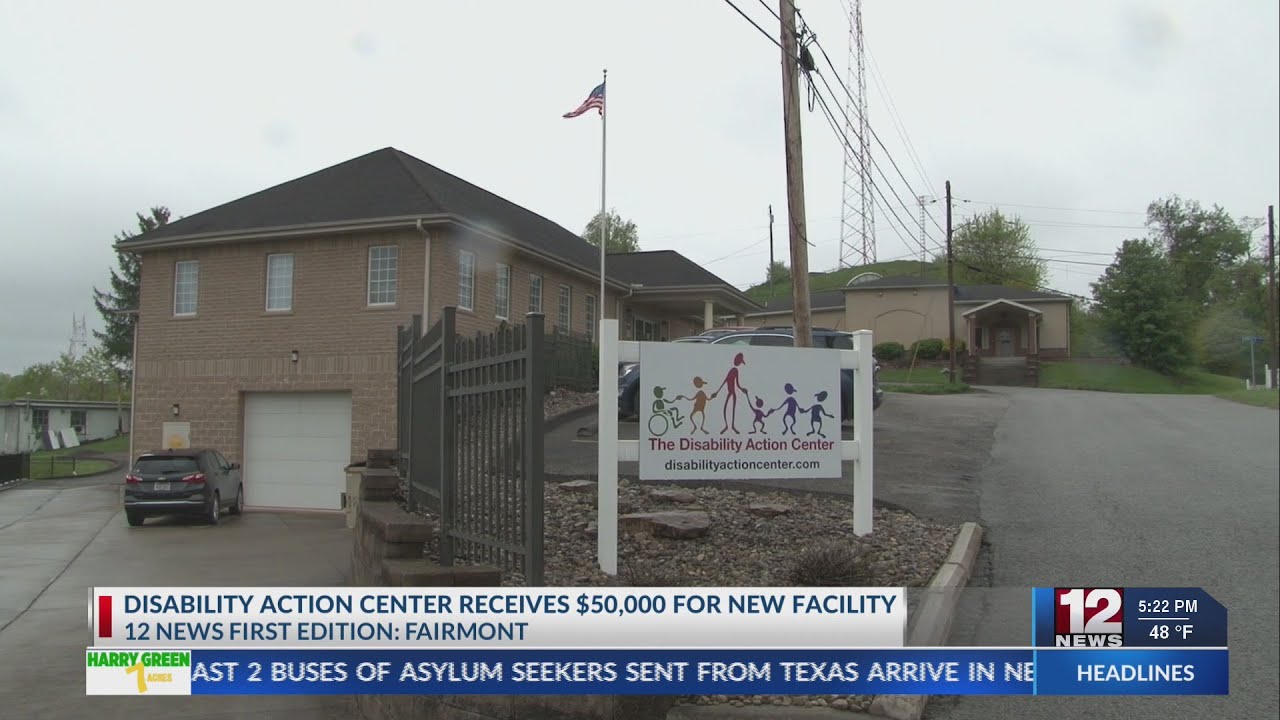Disability Action Center receives $50,000 for new facility - YouTube