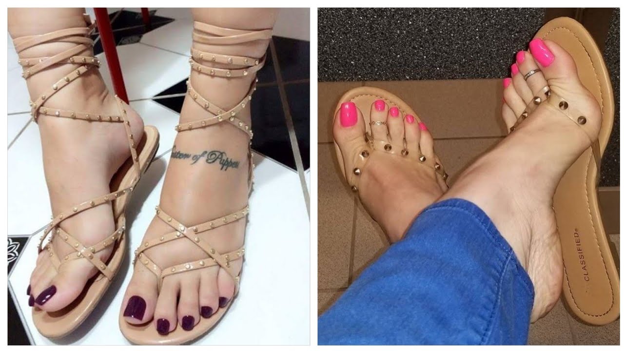 Cute feet with toe colors ideas#2023 - YouTube