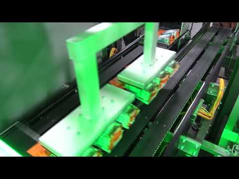 69061 BluePrint Automation (BPA) Case Packer Gantry 300 Swing - YouTube
