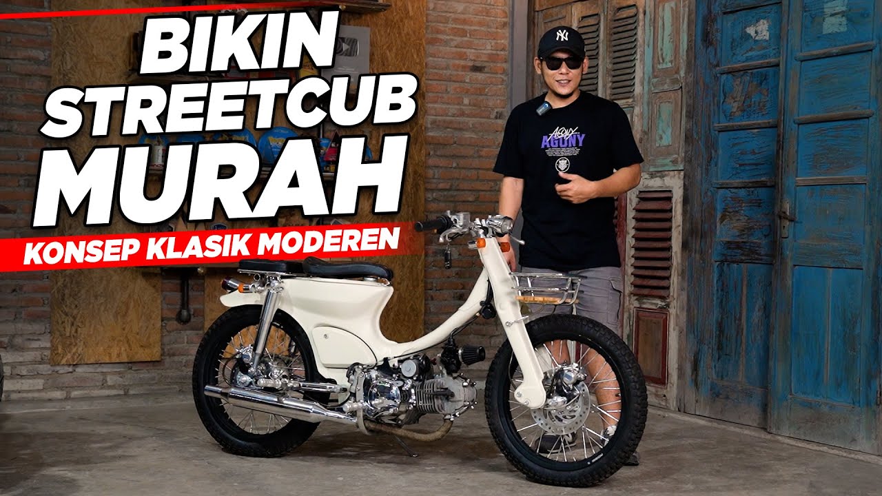 STREET CUB CLASSIC MINIMALIS BY ENGGAL MODIFIED - YouTube