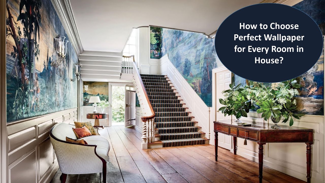 How to Choose Perfect Wallpaper for Every Room in House - YouTube