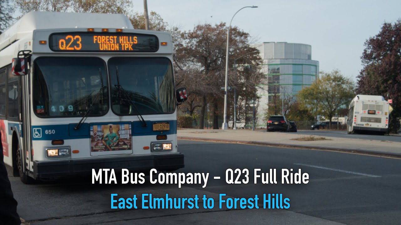 Riding 2011-13 New Flyer C40LF 650 on the Q23 Bus | MTA Bus Company ...