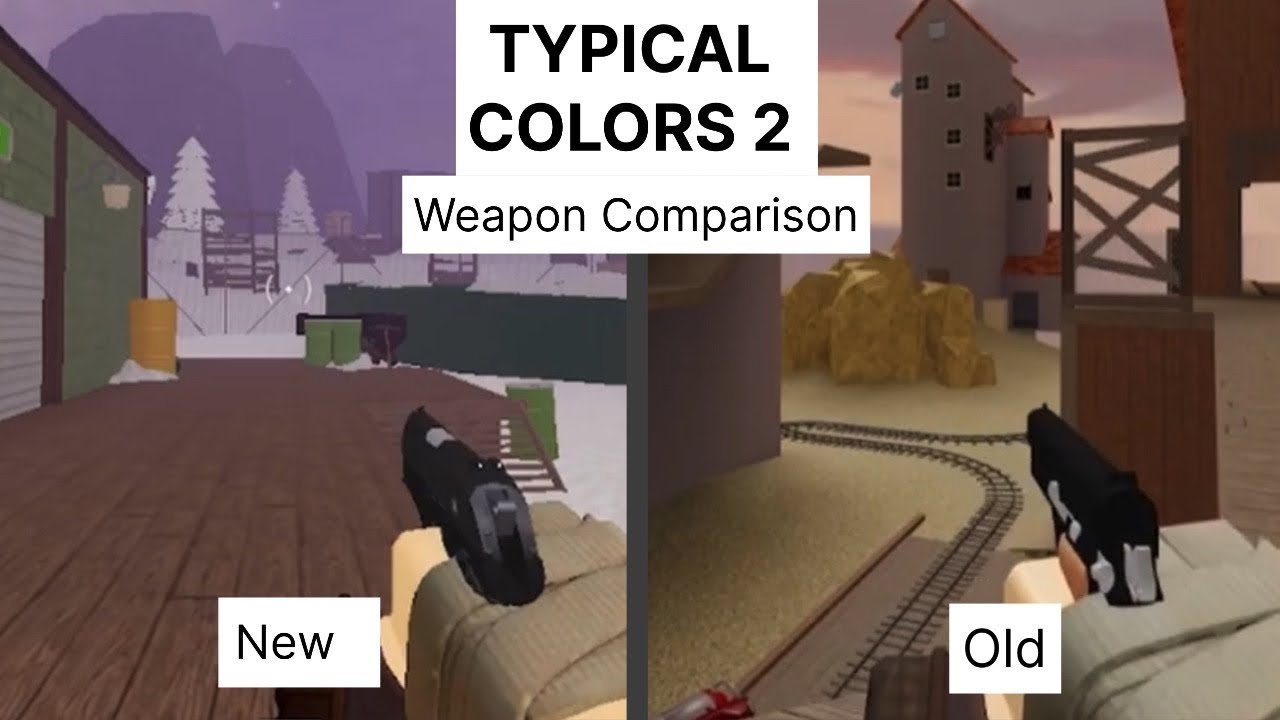 Typical Colors 2: Weapon Comparison (Pre-summer vs Summer Update) - YouTube