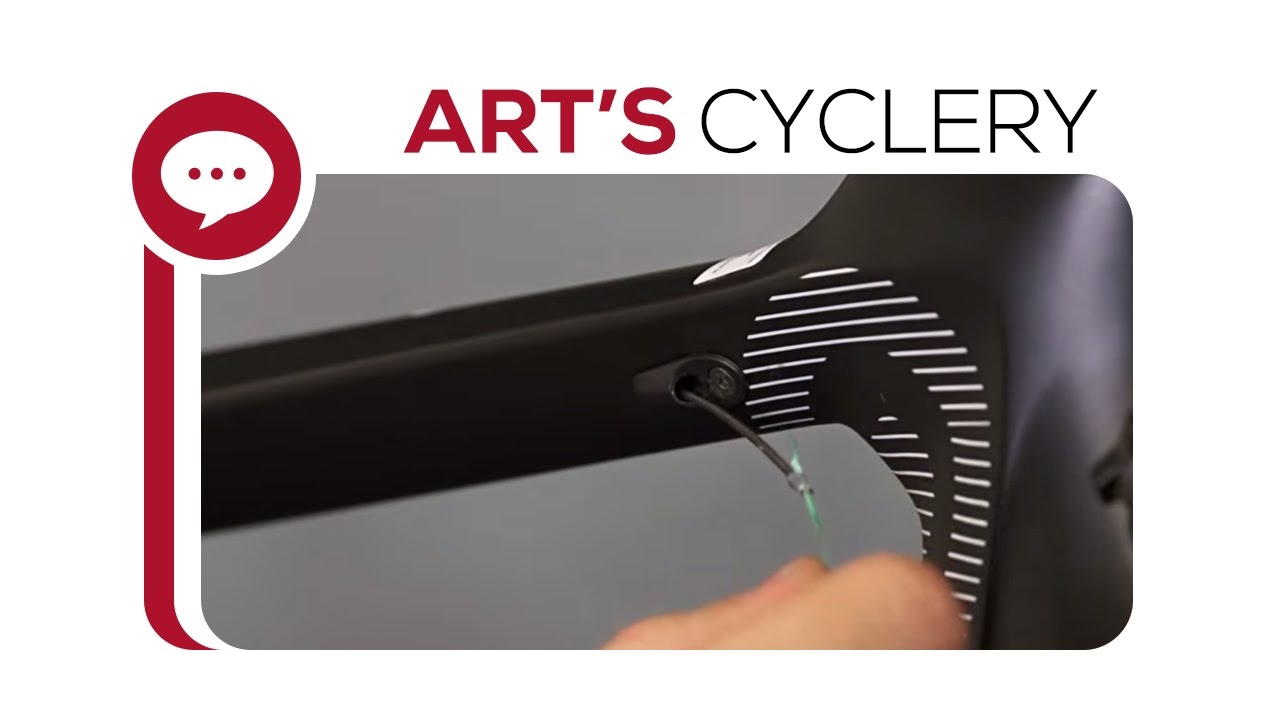 Ask a Mechanic: Internal Cable Routing Super Tip - YouTube