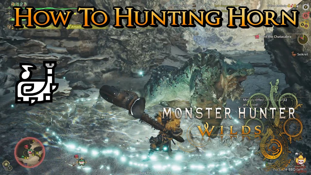 Monster Hunter Wilds Beta - How To Hunting Horn Intro Guide - YouTube