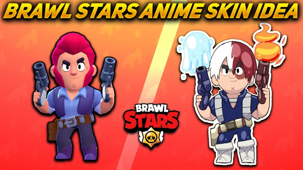 Brawl Stars New Anime Skin idea's Stu, Edgar || my hero academia skin ...