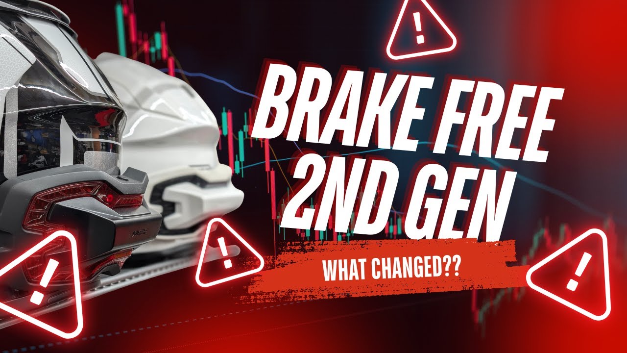 Brake Free 2nd Gen Motorcycle Helmet Brake Light Unboxing & Review ...