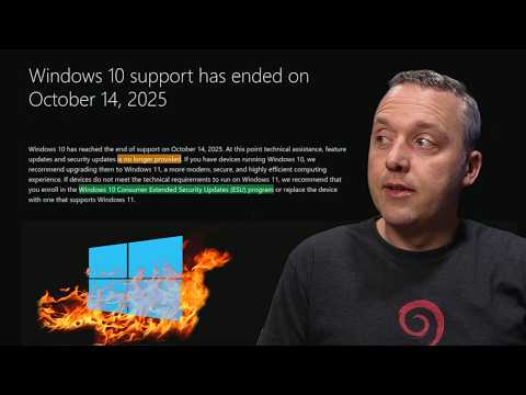 Windows 10 Is Gone - Upgrade, Switch, or Get Hacked?