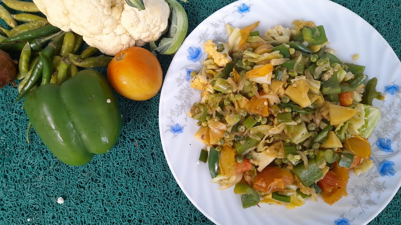 Healthy Vegetable Stir Fry Weight Loss Recipe Quick And Easy Dinner Recipe Bd Cuisine